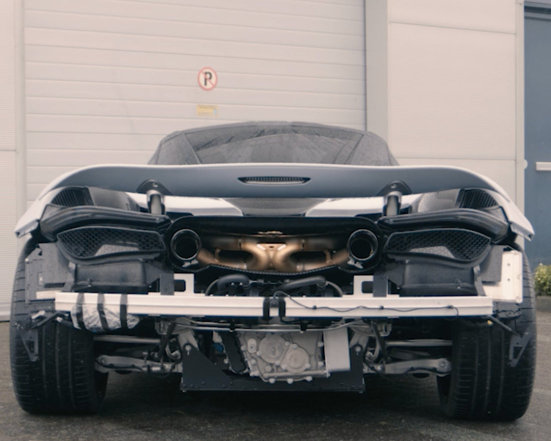 Mclaren 720S with IPE Exhaust
