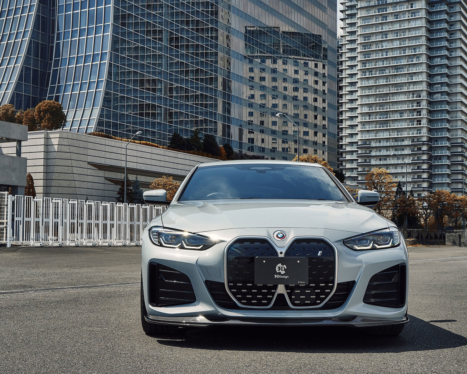 3DDesign Front lip spoiler BMW i4 M-sport Gran Coupé