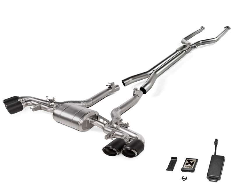 Akrapovic exhaust BMW X5M F95 Lci - OPF - Baan Velgen