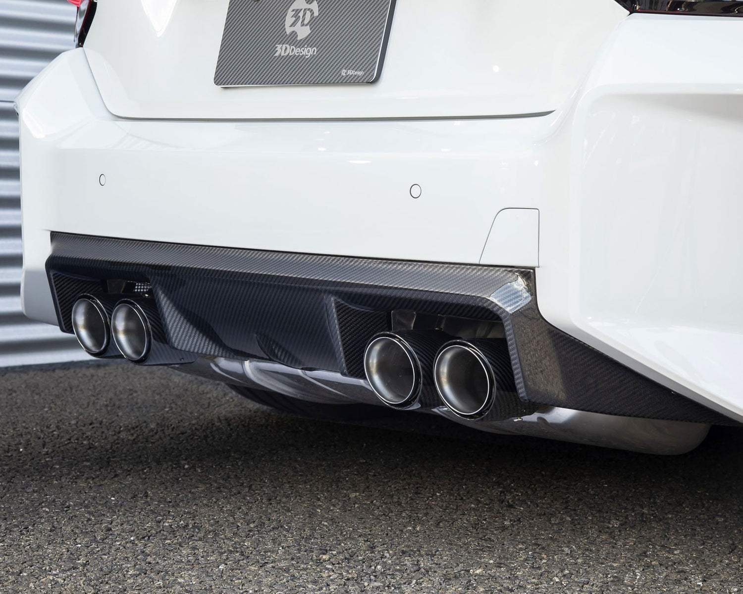 3DDesign diffuser BMW G87 M2