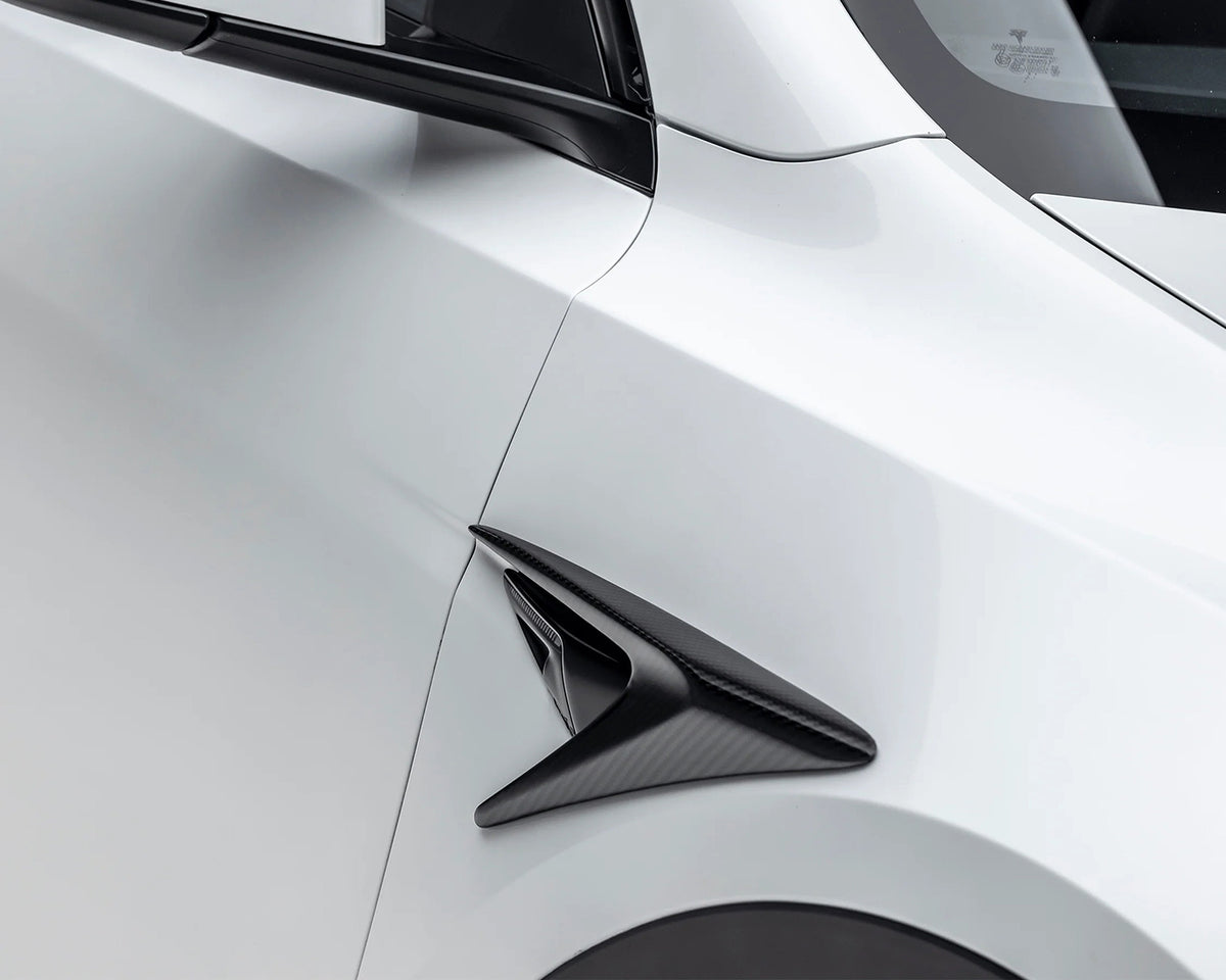 Vorsteiner Tesla Model Y Fender vents carbon
