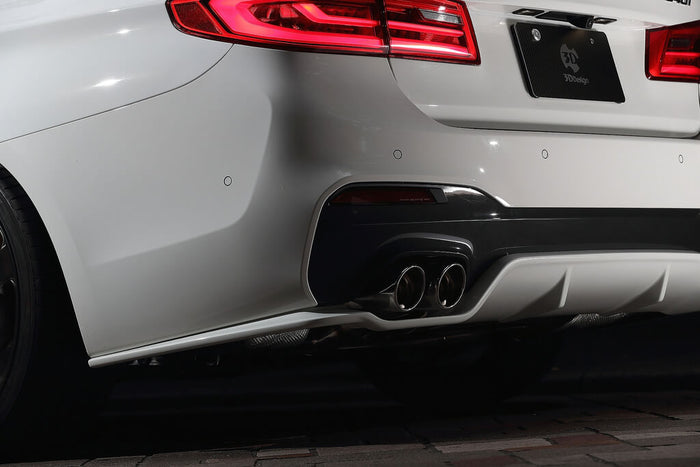 3DDesign BMW G30 rear diffuser G31 5-series M-sport