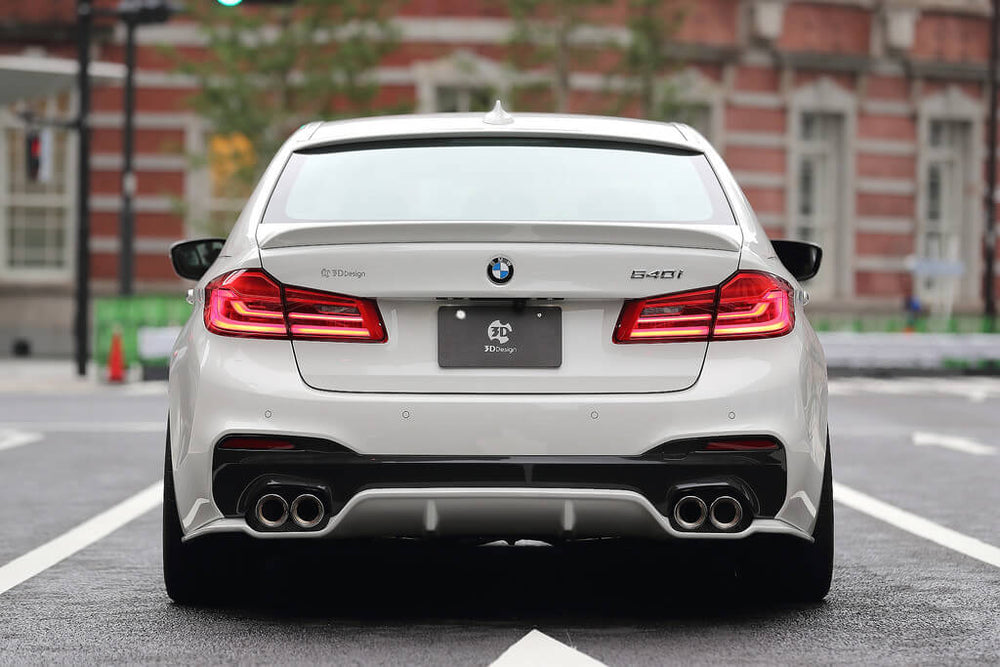 3DDesign BMW G30 rear diffuser G31 5-series M-sport