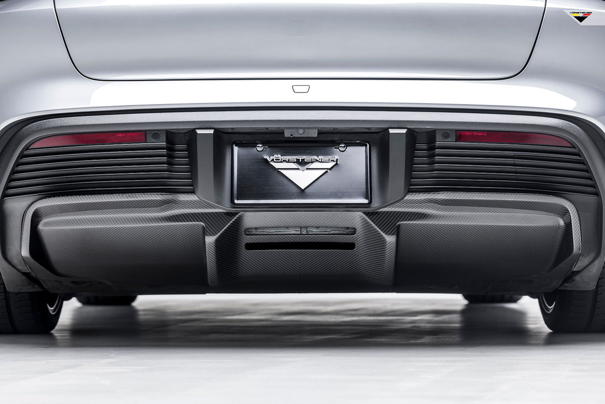 Vorsteiner carbon Diffuser Porsche Taycan turbo S