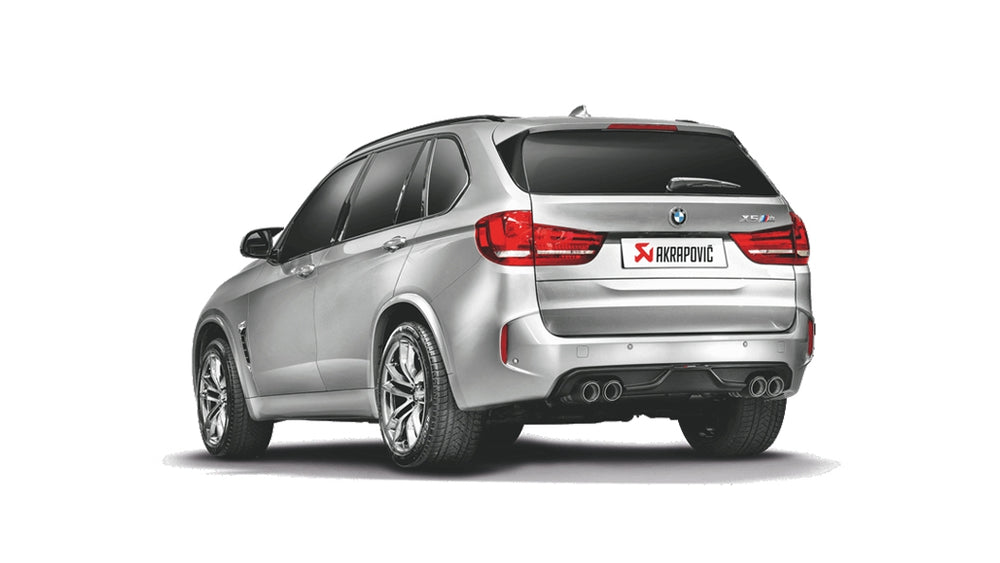 BMW F85 X5M Carbon Rear Diffuser Akrapovic