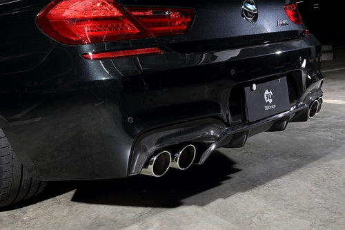 3DDesign rear diffuser BMW M6 F06 F12 F13