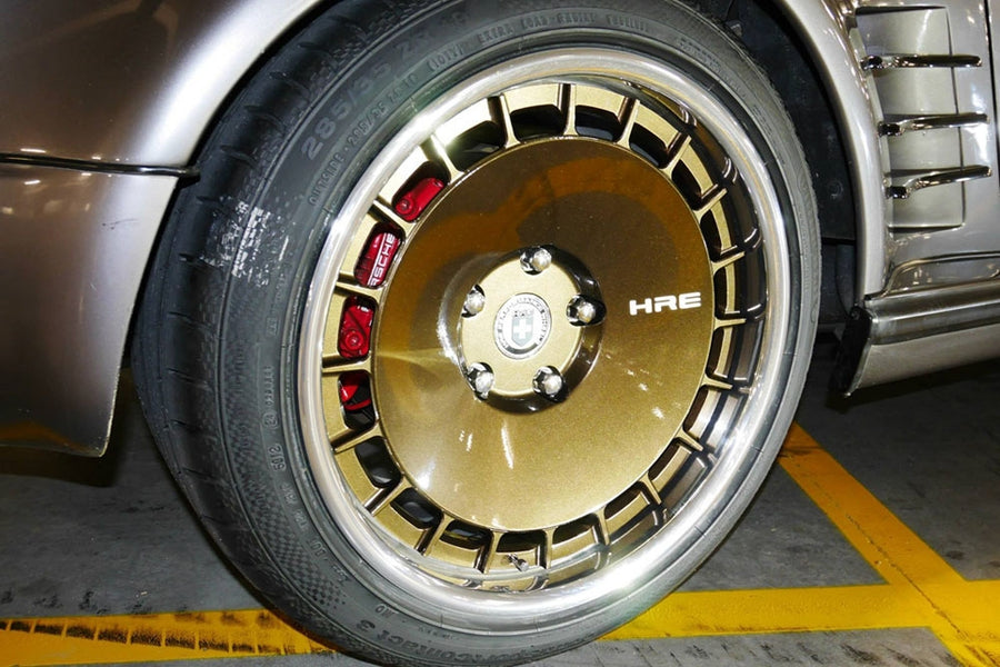 HRE 935 wheels, forged 3-piece vintage wheels - Baan Velgen