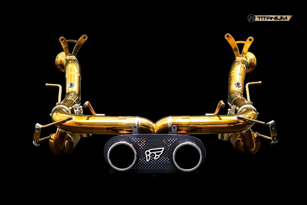 IPE Titanium Exhaust System for Ferrari 458 Italia | BaanVelgen