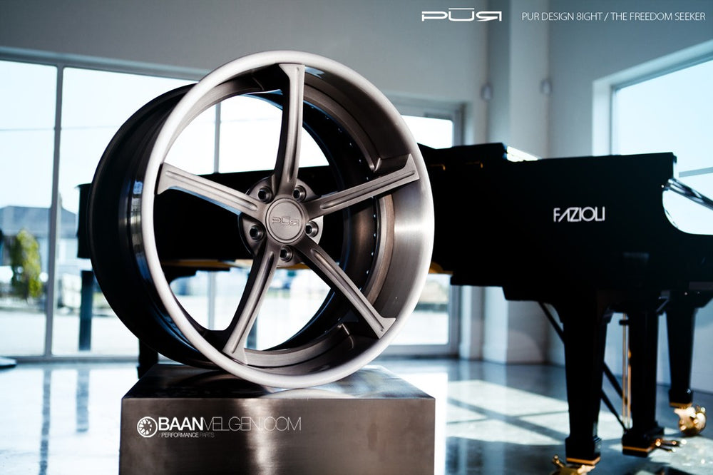 PUR wheels velgen Luxury series LX08 | 8IGHT DEPTH | THREE PIECE ...