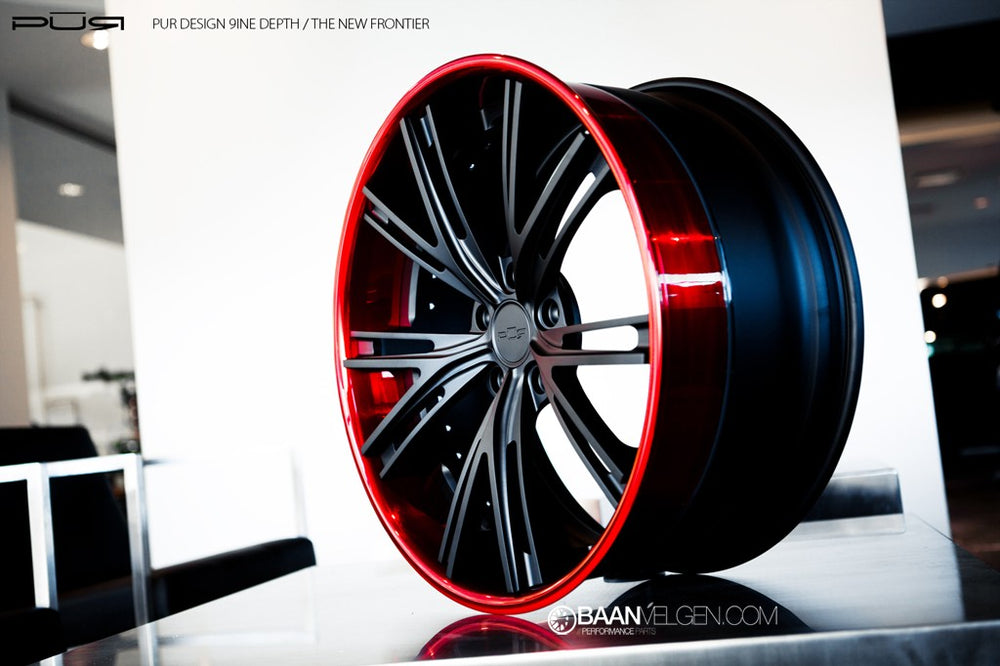 PUR wheels velgen Luxury series LX09 | 9INE DEPTH | THREE PIECE CONCAVE ...