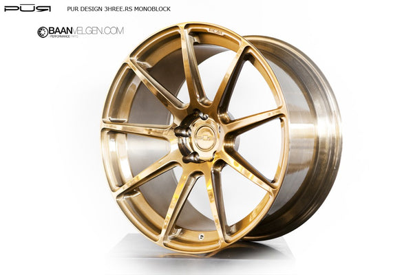 PUR wheels velgen RS03 - 3HREE RS MONOBLOCK LIGHTWEIGHT FORGED