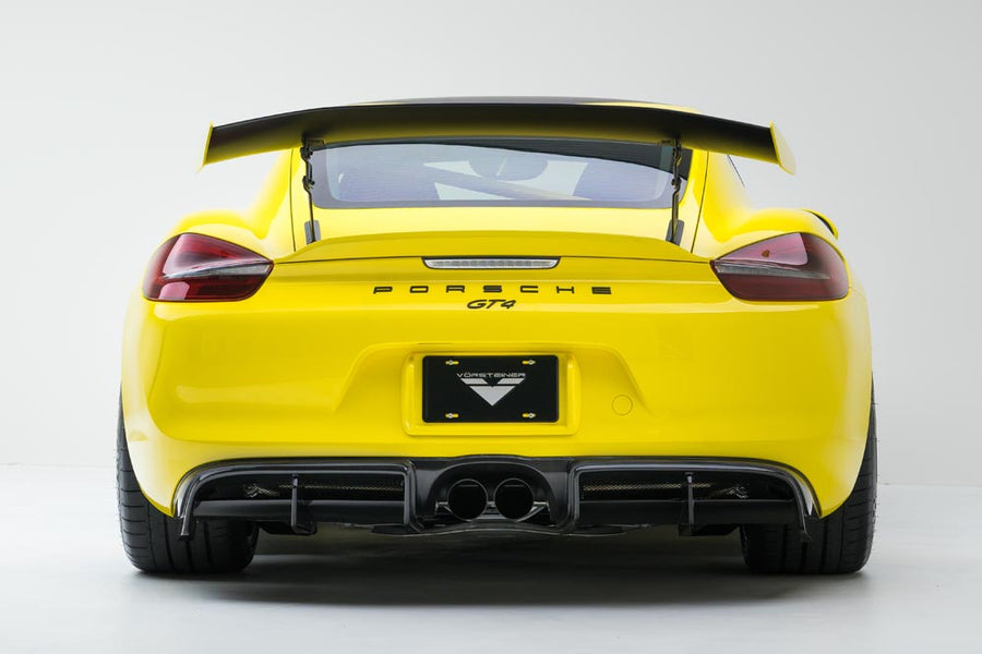 Vorsteiner Porsche 981 Cayman GT4 carbon V-CS Aero Rear Diffuser