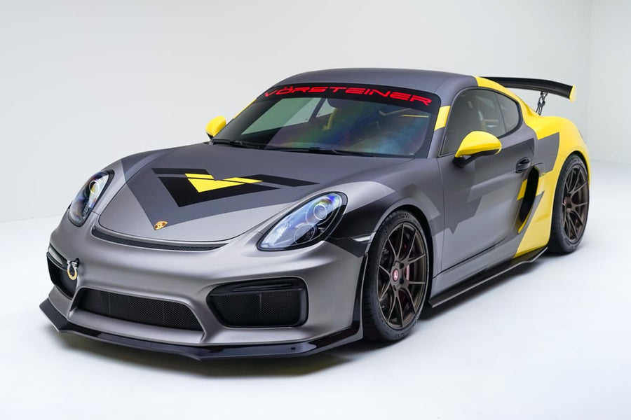 Vorsteiner Porsche 981 Cayman GT4 carbon V-CS Aero Side Skirts