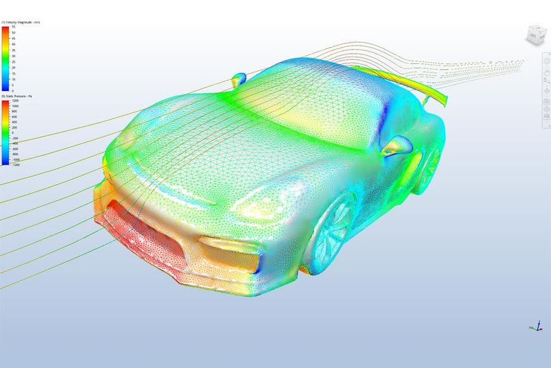 Vorsteiner V-CS Porsche 981 Cayman GT4 Riser Extensions